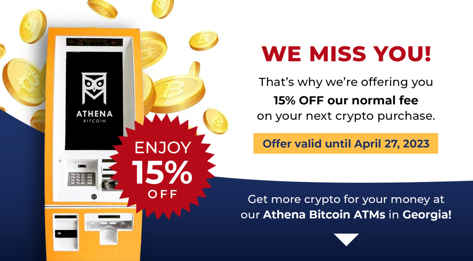 Welcome Back Georgia - Athena Bitcoin