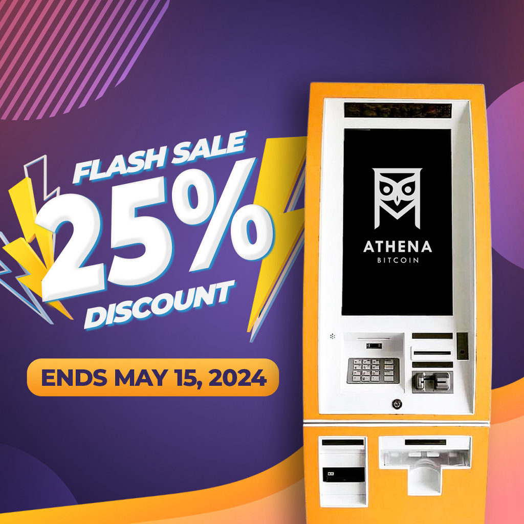 Exclusive Flash Deal - May '24 - Athena Bitcoin